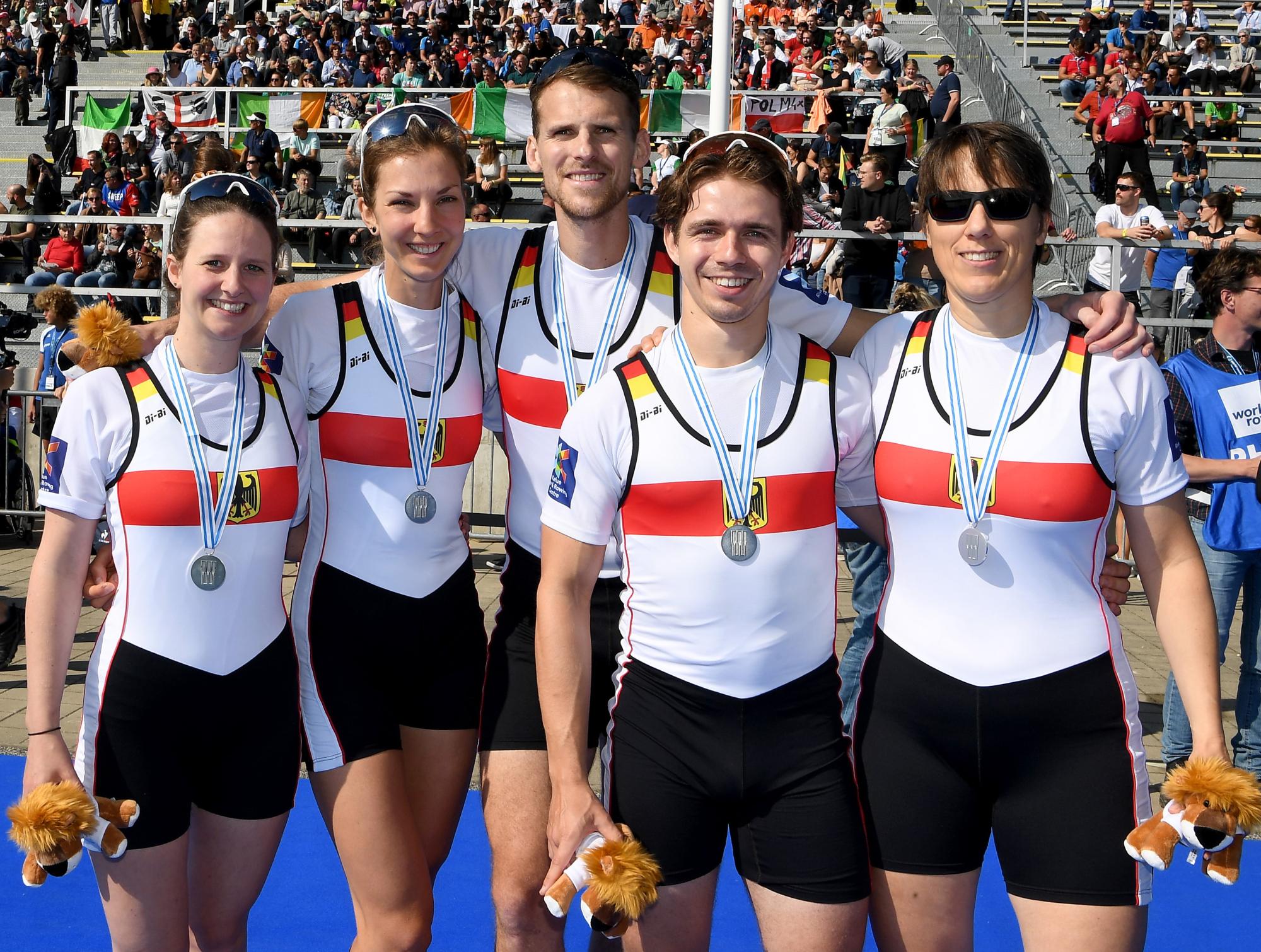 WM-Tag 7: Para-Vierer überrascht mit Silber, Männer-Vierer dreht auf | rudern.de